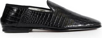 Tom Ford Printed Alligator Steven Slippers