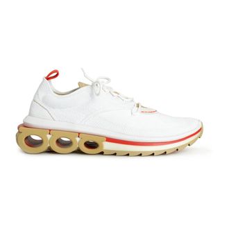 Ferragamo Nima Knit Sneakers - - Shoes - Herren - Wei&szlig; - 42 1/2 EU