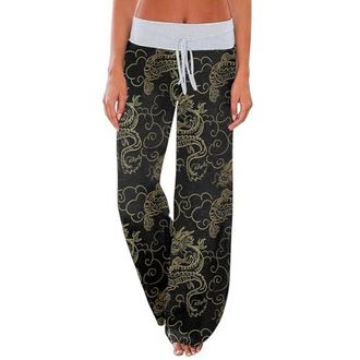 Generic Pantalon Large Habill&eacute; Femme Basse Enceinte Doubl&eacute; Yoga Ronde Flanelle Cropped Transparent Prince Selvedge Infroissable Complet Morphologie Telephone 