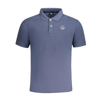 North Sails Homme, Tops, Bleu, Taille: S Polo en Coton Bleu Classique Homme