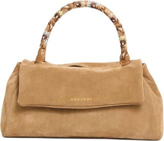 Orciani Femme, Sacs, Beige, Taille: ONE Size Sveva Longuette Sac &agrave; Main Souple