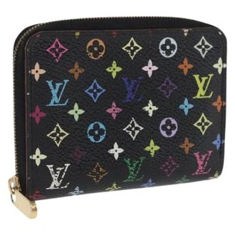 Louis Vuitton Portefeuille en toile Pre-owned - Femme - Pre-owned - Noir - Taille: ONE Size