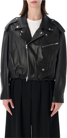 S.W.O.R.D 6.6.44 S.w.o.r.d 6.6.44, Femme, Vestes, Noir, Taille: 40 FR Chiodo Elastic