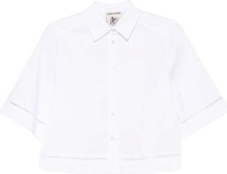 Semicouture Femme, Blouses et Chemises, Blanc, Taille: 42 FR Madelaine Shirt