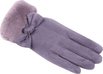 Generic Gants dhiver pour femme avec doublure en polaire chaude pour &eacute;cran tactile - Gants thermiques pour femme - Moufles pour femmes et filles - Cadeaux pou