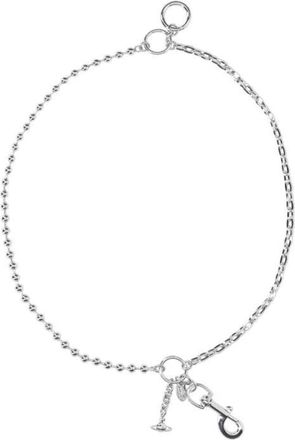 Vivienne Westwood Halskette - Polished Silver Chain Bracelet With Orb Charms - Gr. unisize - in Mehrfarbig - f&uuml;r Damen