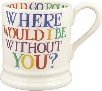 Emma Bridgewater große Tasse 1/2 Pint, Keramik Kaffeetasse groß - Steingut Tasse, Cappuccino, Latte, Kaffee, Teetasse - Schöne Tassen, Geburtstagsgeschenk - Kaffeebech