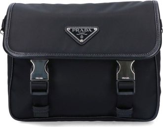 Prada Schultertasche Logo