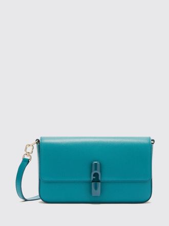 Furla Sac Bandouli&egrave;re Femme couleur Bleu