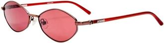 Jacquemus Femme, Accessoires, Rouge, Taille: 57 MM Lunettes de soleil