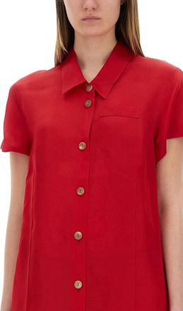 Khaite Effy Dress - Red