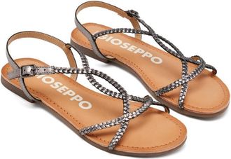 Gioseppo Damen Nioak Sandale, Bleifarben, 41 EU