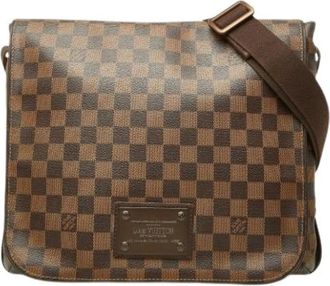 Louis Vuitton Sac bandouli&egrave;re vintage doccasion - Femme - Pre-owned - Brun - Taille: ONE Size