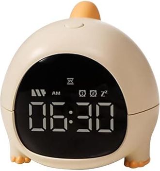 Generic R&eacute;veil &eacute;lectronique en forme de dinosaure, horloge de chevet num&eacute;rique cr&eacute;ative avec affichage LED, horloge de chevet dinosaure mignonne pour chambre 