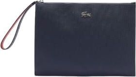 Lacoste Womens Anna Clutch Bag, Embrayage Femmes, Sinople/Bleu Marine-Blanc Aconite, Taille Unique