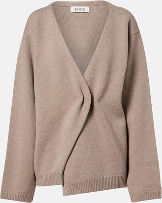 R&oacute;he R&oacute;he Cardigan cache-coeur en laine et cachemire