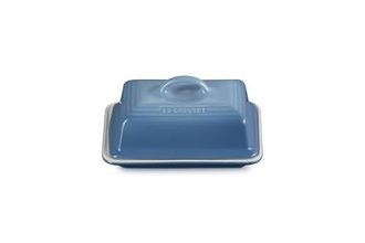 LE CREUSET Le Creuset Beurrier en gr&egrave;s, 900 g, 17 x 12,5 x 9 cm, Chambray, 70837174340000