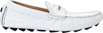 Philipp Plein Homme, Chaussures, Blanc, Taille: 39 EU Mocassin