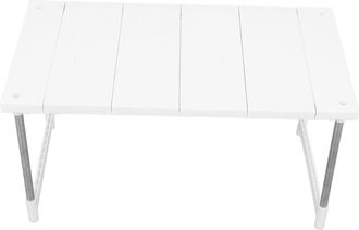 Valiclud Hemobllo Ausziehbares K&uuml;chenaufbewahrungsregal aus Edelstahl Verstellbarer Ofenst&auml;nder und Mikrowellenhalter Platzsparender K&uuml;chenorganizer mit Haken 