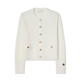Busnel Femme, Pulls, Beige, Taille: 42 FR Aria Solid Cardigan
