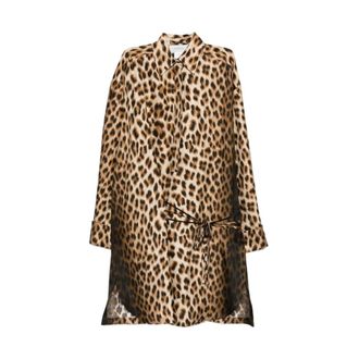Sportmax Robe chemise - Femme - Robes - Brun - Taille: 36 FR