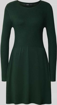 Only Regular Fit Strickkleid aus Viskose-Mix Modell ALMA