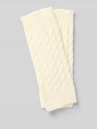 Camano Socken mit Zopfmuster