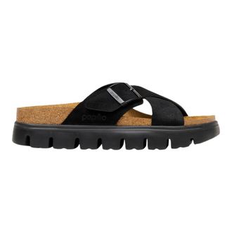 Birkenstock Femme, Chaussures, Noir, Taille: 38 EU Siena Chunky Coupe &Eacute;troite