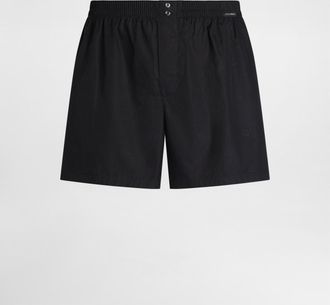 Dolce & Gabbana Logo-print Poplin Boxer Shorts - Mann Unterw&auml;sche Und Loungewear Multicolor 3