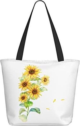 AOOEDM Sac &agrave; provisions pour dames de tournesol de peinture de couleur 13x11x7in.Le cadeau parfait de la Saint-Valentin.Cest de la Saint-Valentin pour maman,
