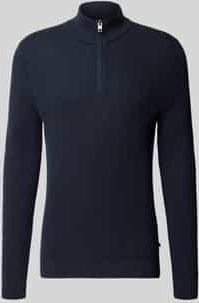 s.Oliver Red Label Regular Fit Troyer aus reiner Baumwolle