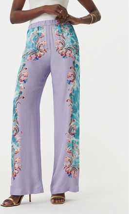 Versace Jeans Couture Stoffhose 80HAA1P2 NS830 Helllila Regular Fit