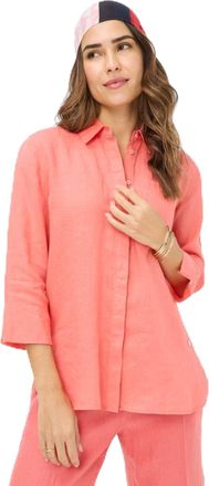 Brax Damen Bluse, Vicki (41-7038), Größe:44, Farbe:Watermelon (45)