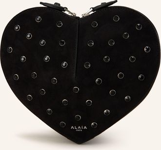Alaia Alaïa Umhängetasche Le Coeur schwarz