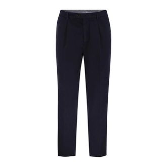 Brunello Cucinelli Homme, Pantalons, Bleu, Taille: M Pantalon &agrave; Pinces