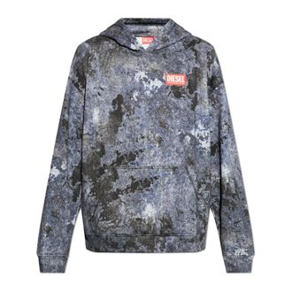 Diesel Hoodie S-Boxt-Hood-R8 - - Sweatshirts & Hoodies - Herren - Grau - M