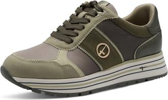 Tamaris Baskets Basses 1-23727-42 pour Femme - Olive Comb - 38 EU, Olive Comb, 38 EU