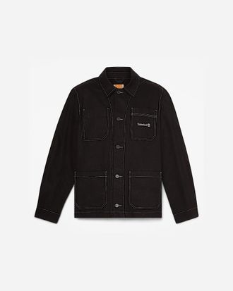Timberland Chore Jacke aus Canvas in Schwarz, Schwarz, Gr&ouml;&szlig;e