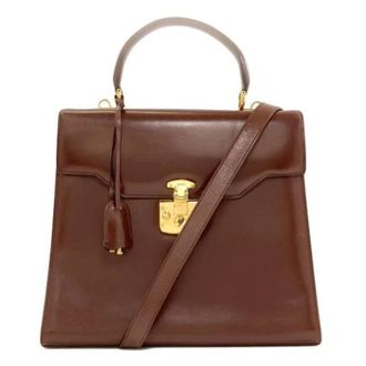 Gucci Pre-owned Leder gucci-taschen - - Pre-owned - Damen - Braun - ONE SIZE