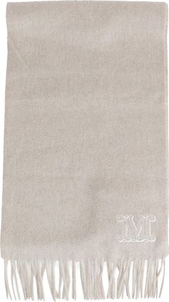 Max Mara Monogram Cashmere Scarf