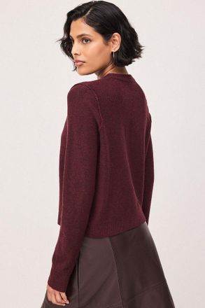 Next Strickjacke Superweiche Strickjacke mit Rundhalsausschnitt (1-tlg)