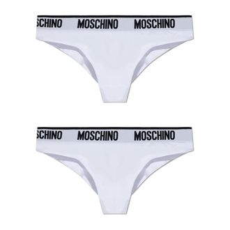 Moschino Zweierpack Slips - - Underwear - Damen - Wei&szlig; - L