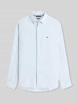 Tommy Hilfiger Regular Fit Freizeithemd aus reinem Leinen