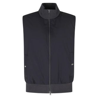 Herno Weste aus ultraleichtem und Ecoage-Nylon - - Jackets - Herren - Blau - 2XL