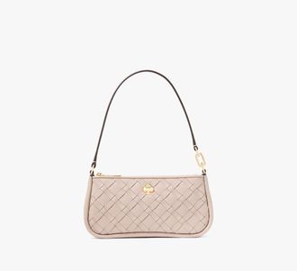 Kate Spade New York Kayla Wandelbare Tasche Aus Gewebtem Leder Mit Handschlaufe