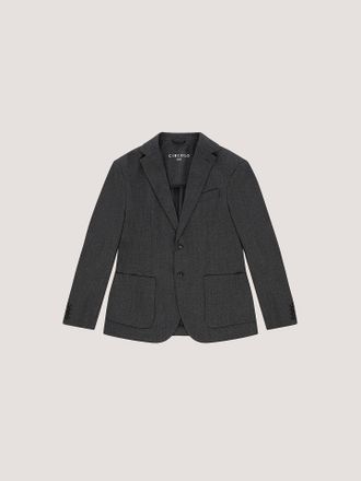 Circolo 1901 Flannel bistretch jacket Grigio melange flannel / 48