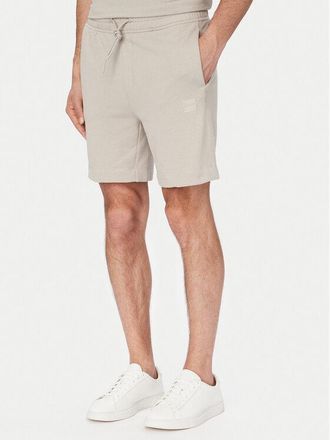HUGO BOSS Sportshorts 50511726 Hellgrau Regular Fit