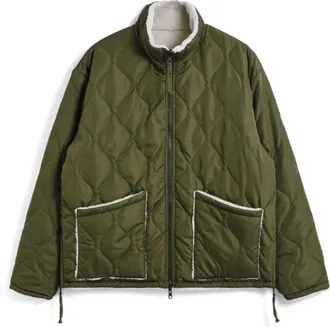 TAION Veste Militaire R&eacute;versible Col Montant Taion