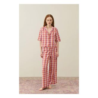 Louise Misha Pyjama Louka Carreaux Coton Bio - Collection Femme Louise Misha