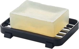 Yamazaki Tableware Yamazaki Tower Seifenablage, Stahl, Schwarz, One Size